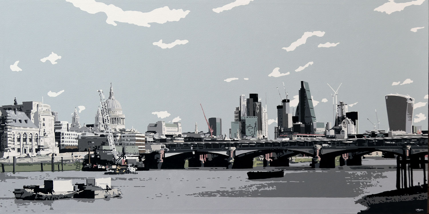 Commissioned art paintings by Simon Fairless