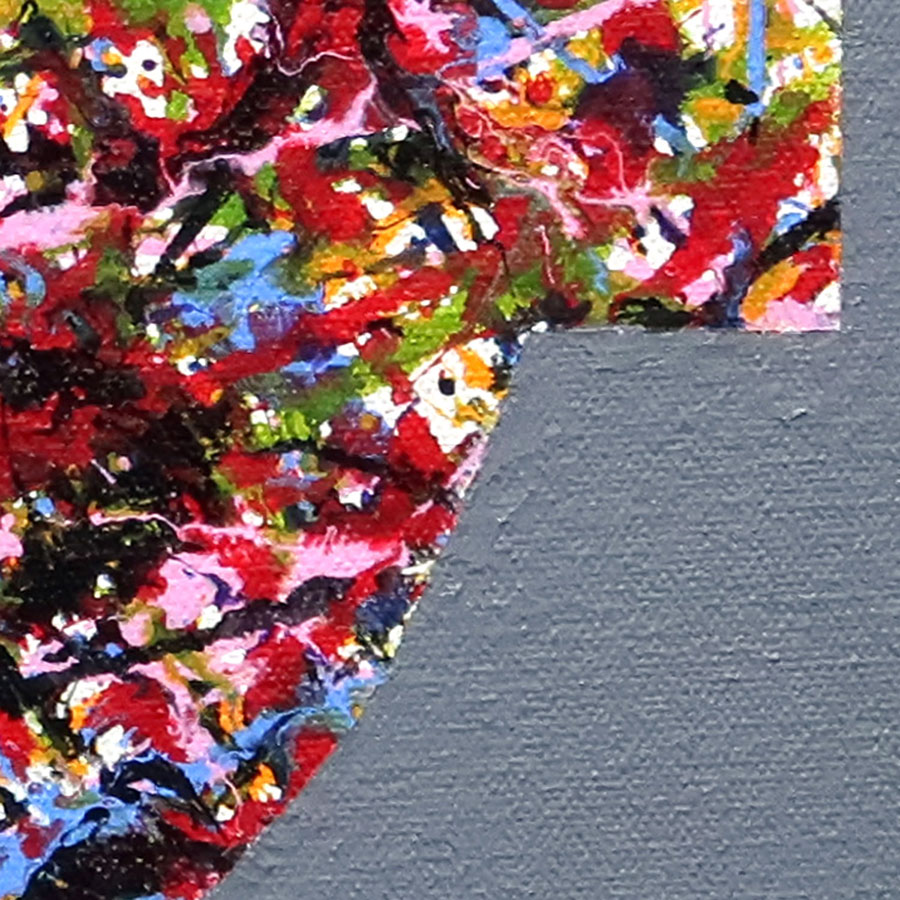 Abstract Underground - Abstract London tube Painting